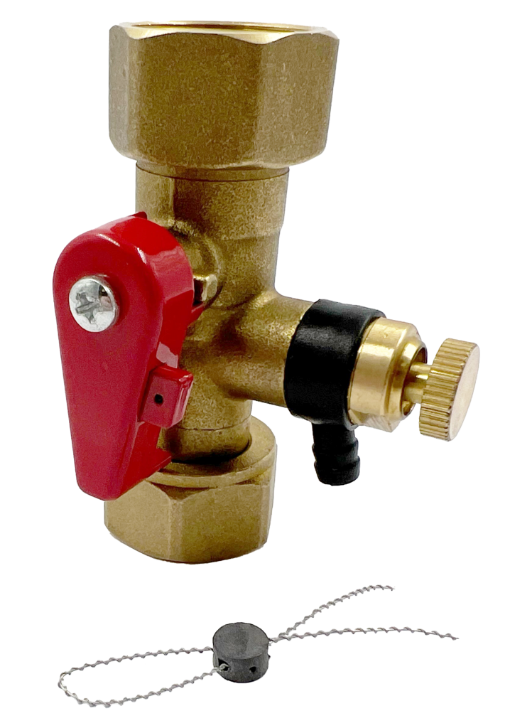 Expansion Vessel Drain Off with Isolation Valves – Intatec