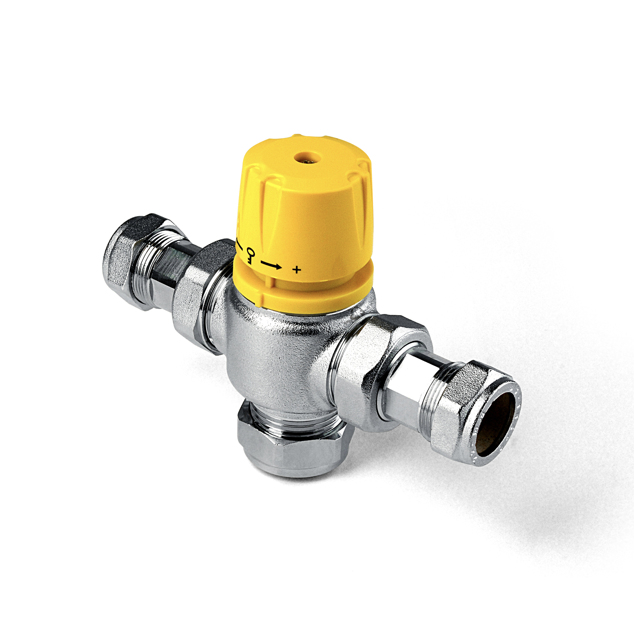 Low Pressure Solar Rated Thermostatic Mixing Valve 22mm - Intatec