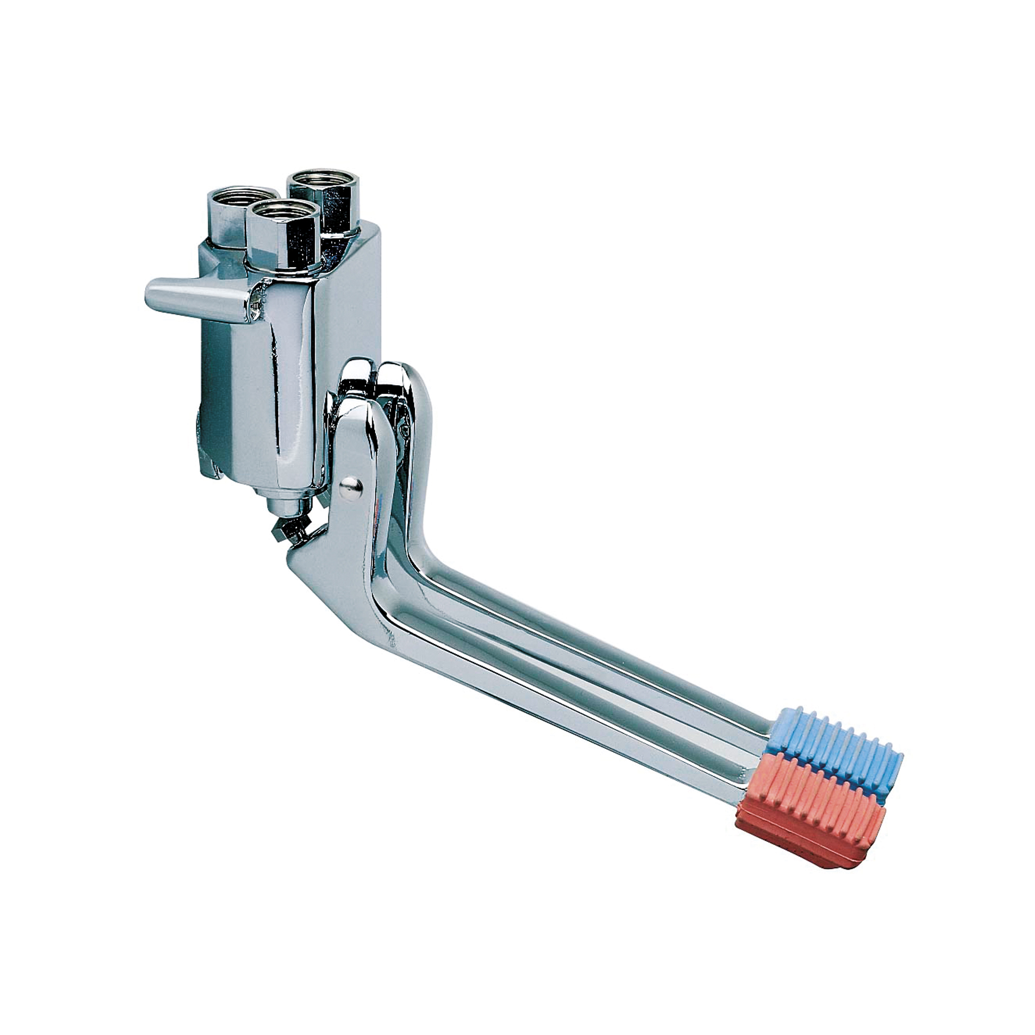 Intajet Foot Operated Wall-Mounted Mixing Valve - Intatec