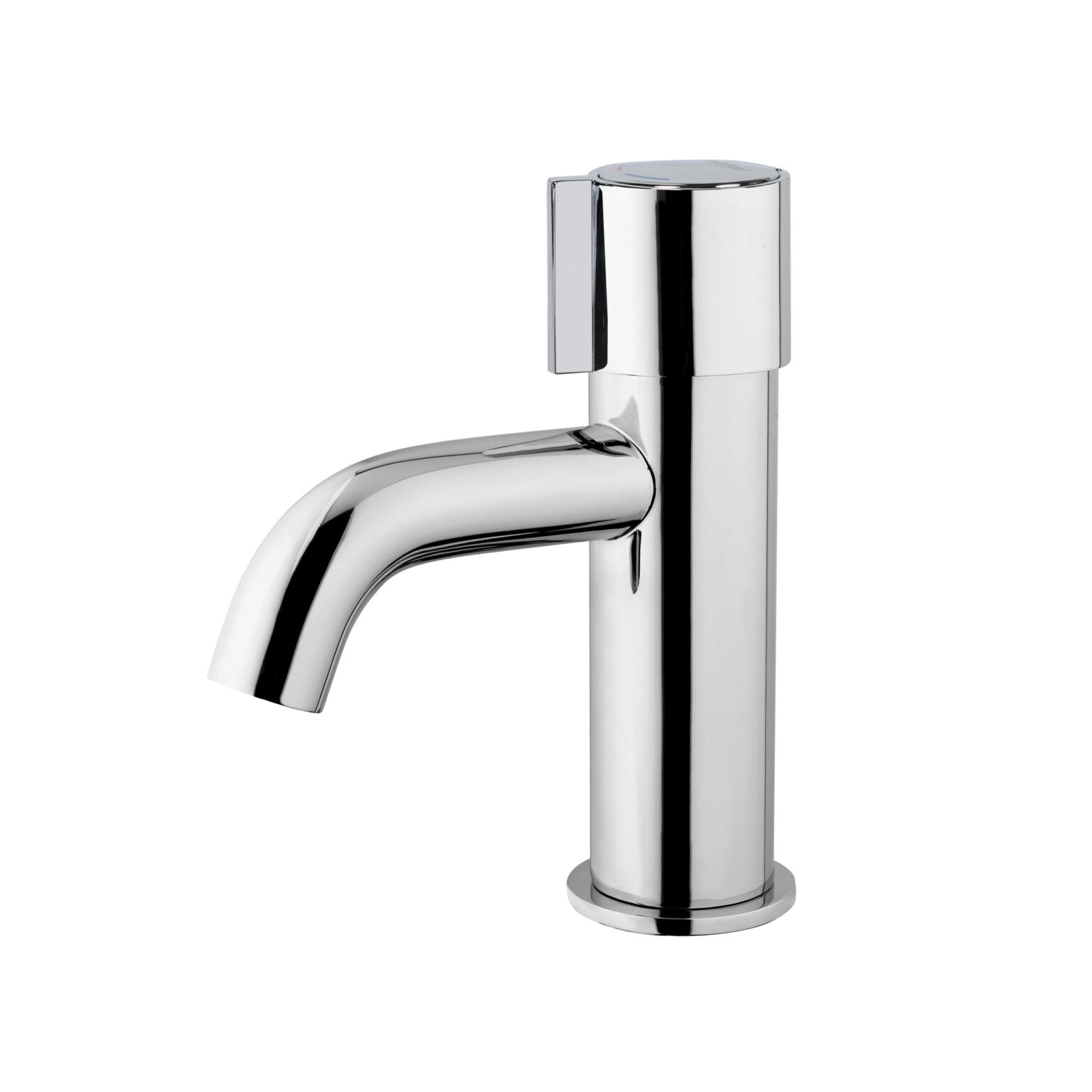 Non-Concussive Basin-Mounted Manual Mixer Tap - Intatec