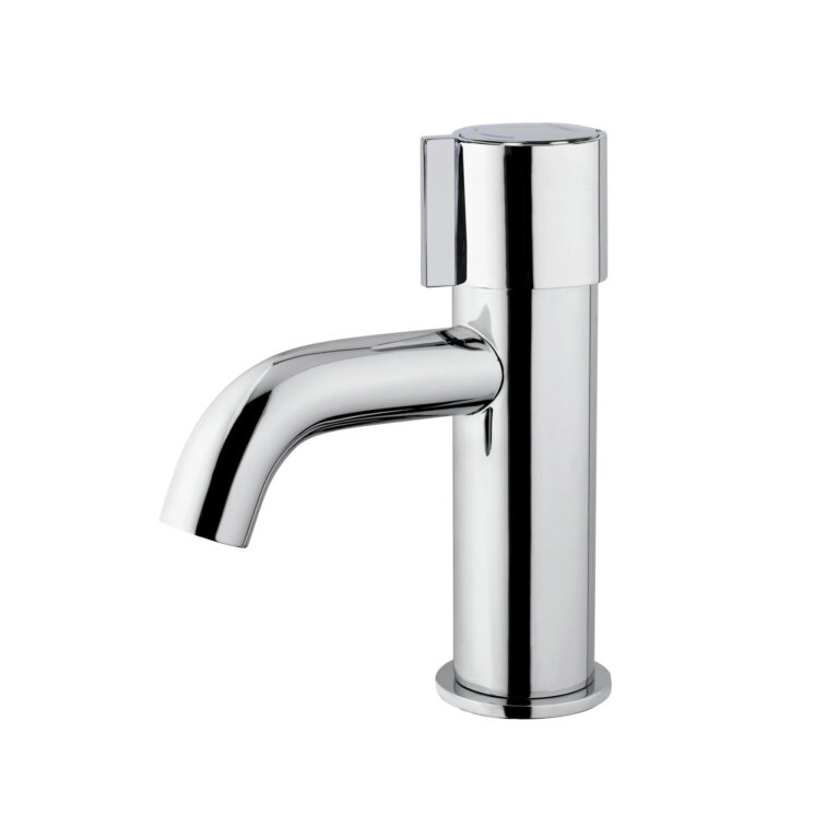 Non-Concussive Basin-Mounted Manual Mixer Tap - Intatec
